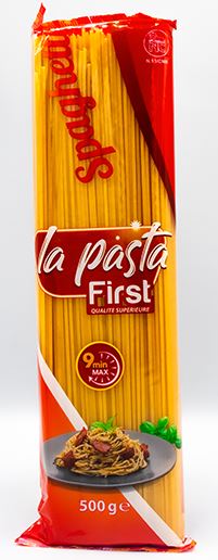 Spaghetti Pasta First 500g – HappyShop237
